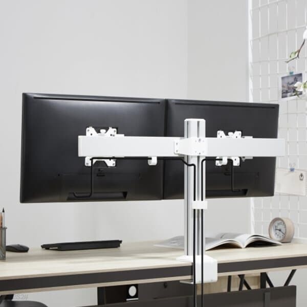 프로 CamelMount MSC32D 듀얼모니터암 32인치 레일형 듀얼거치대 - 예스24