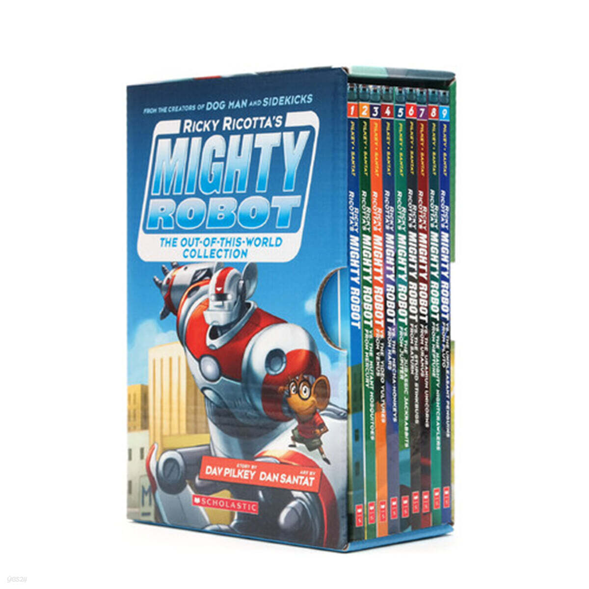 Ricky Ricotta's Mighty Robot #1 - 9 Books Set - 예스24