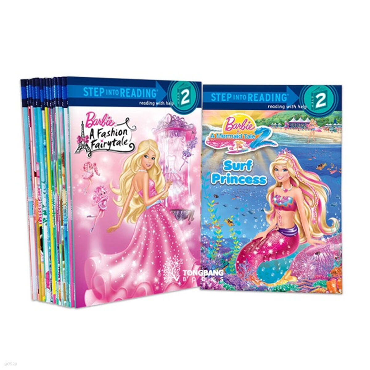 Step into Reading 2,3 단계 Barbie 리더스 17종 세트 (Paperback) (CD미포함) - 예스24