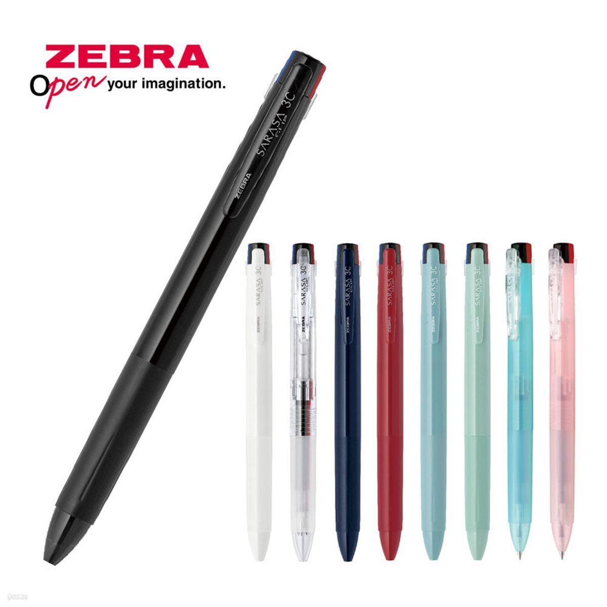 [알앤비]제브라 사라사 클립 3색 J3J5 J3JS5 SARASA CLIP 3C 0.4 0.5mm - 예스24