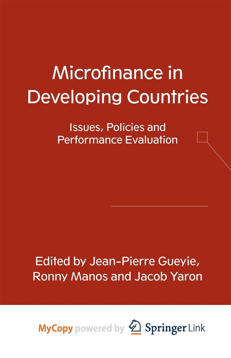 Microfinance in Developing Countries - 예스24