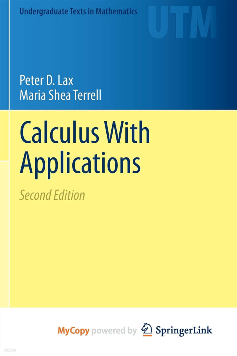 Calculus With Applications - 예스24
