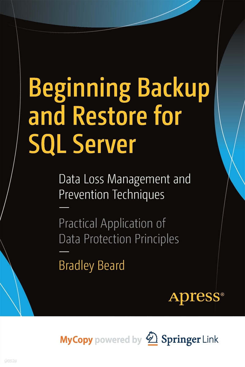 Beginning Backup and Restore for SQL Server - 예스24