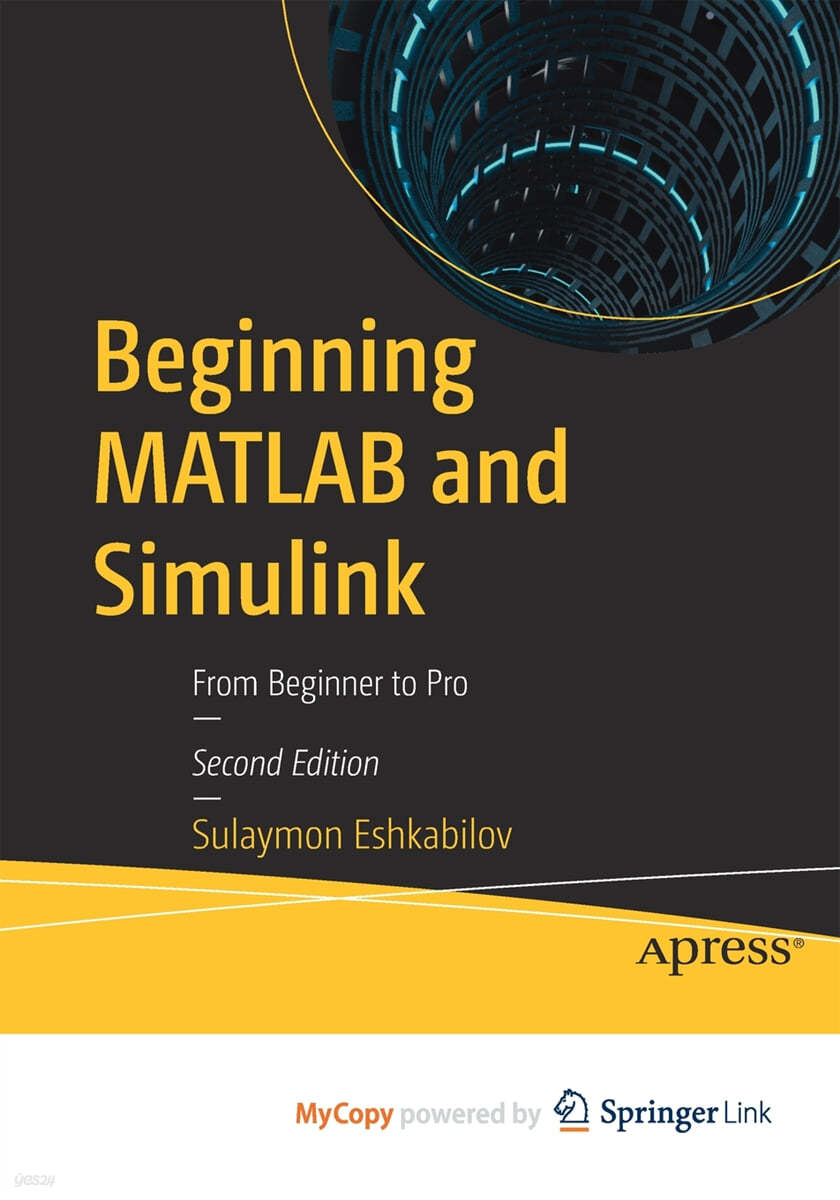 Beginning MATLAB and Simulink - 예스24