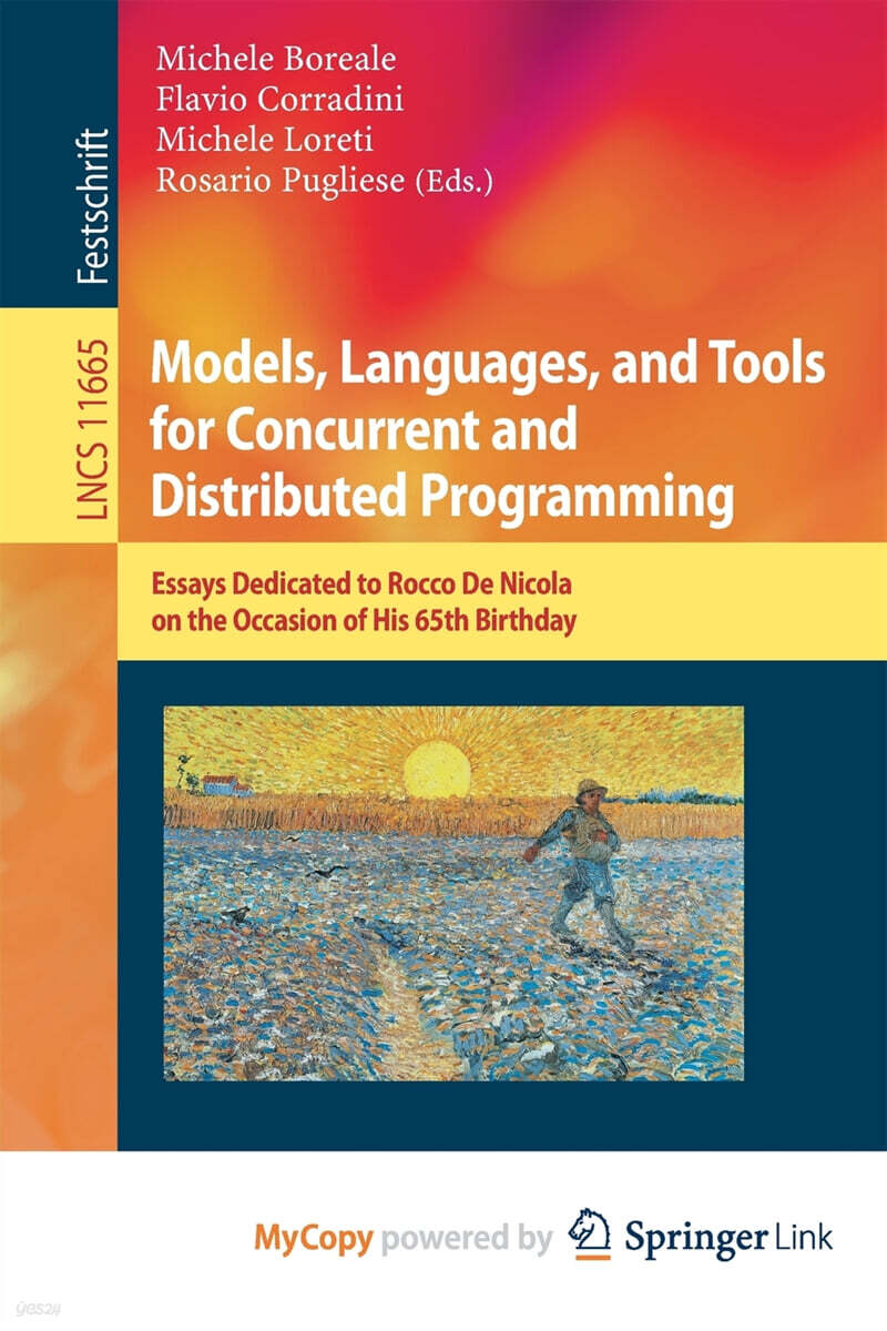 Models, Languages, and Tools for Concurrent and Distributed Programming - 예스24