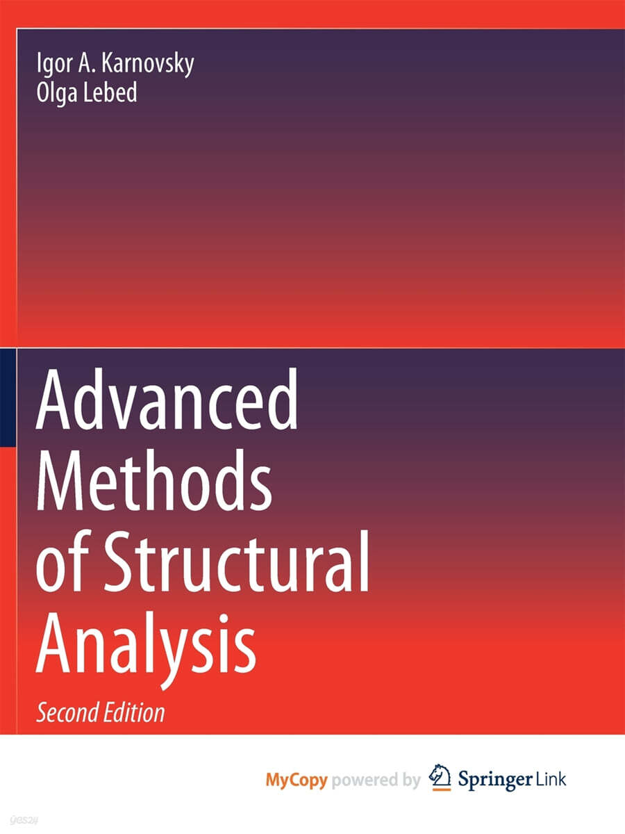Advanced Methods of Structural Analysis - 예스24
