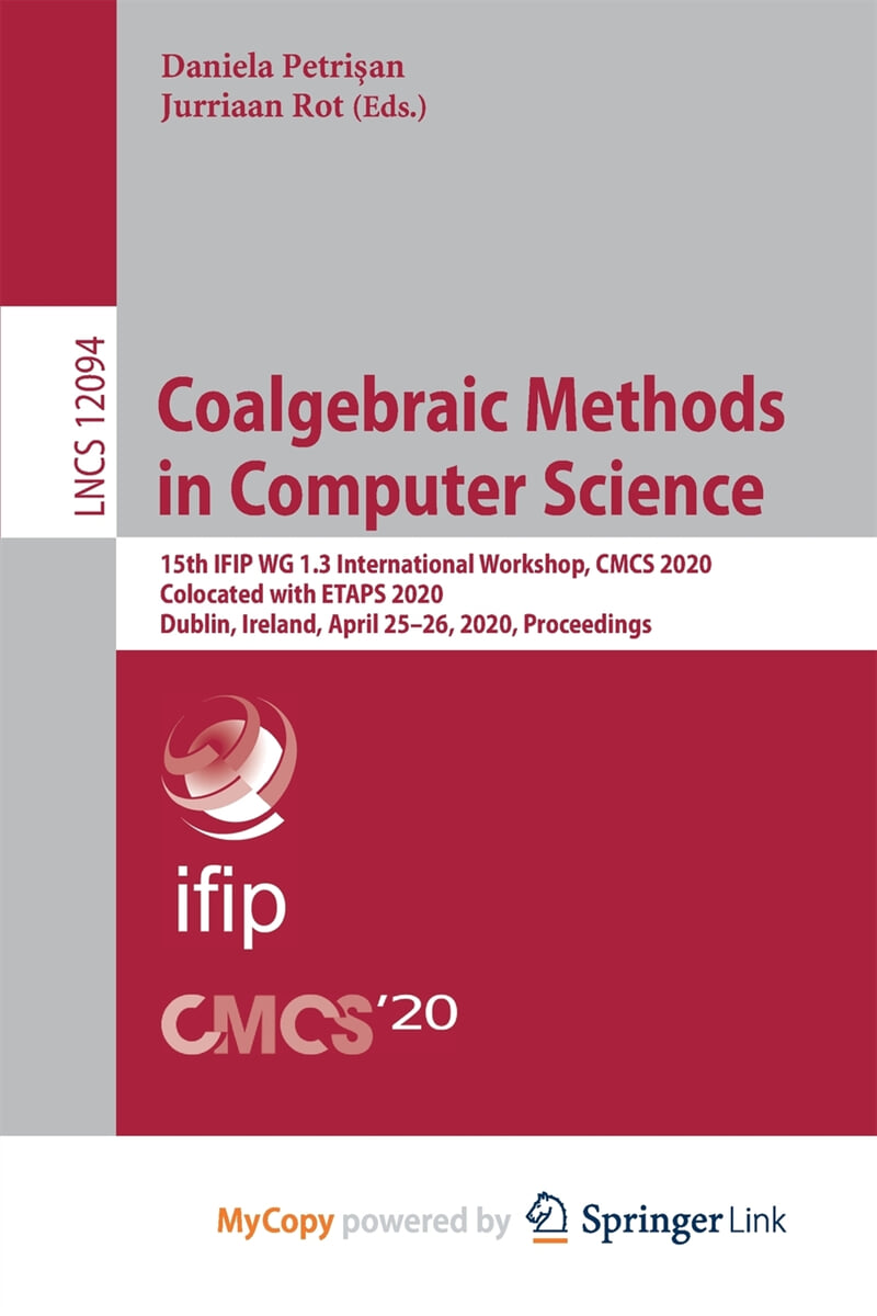 Coalgebraic Methods in Computer Science - 예스24