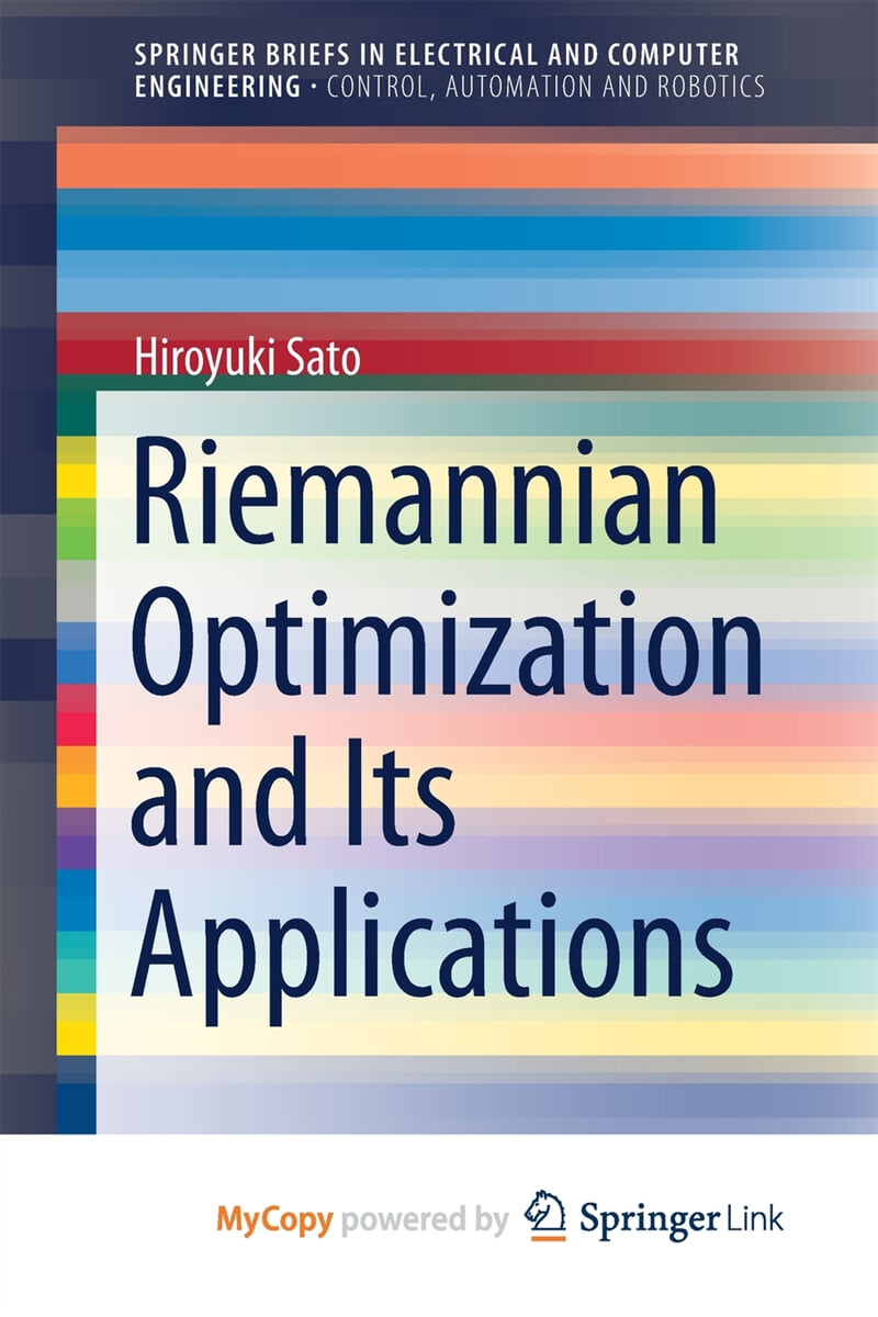 Riemannian Optimization and Its Applications - 예스24