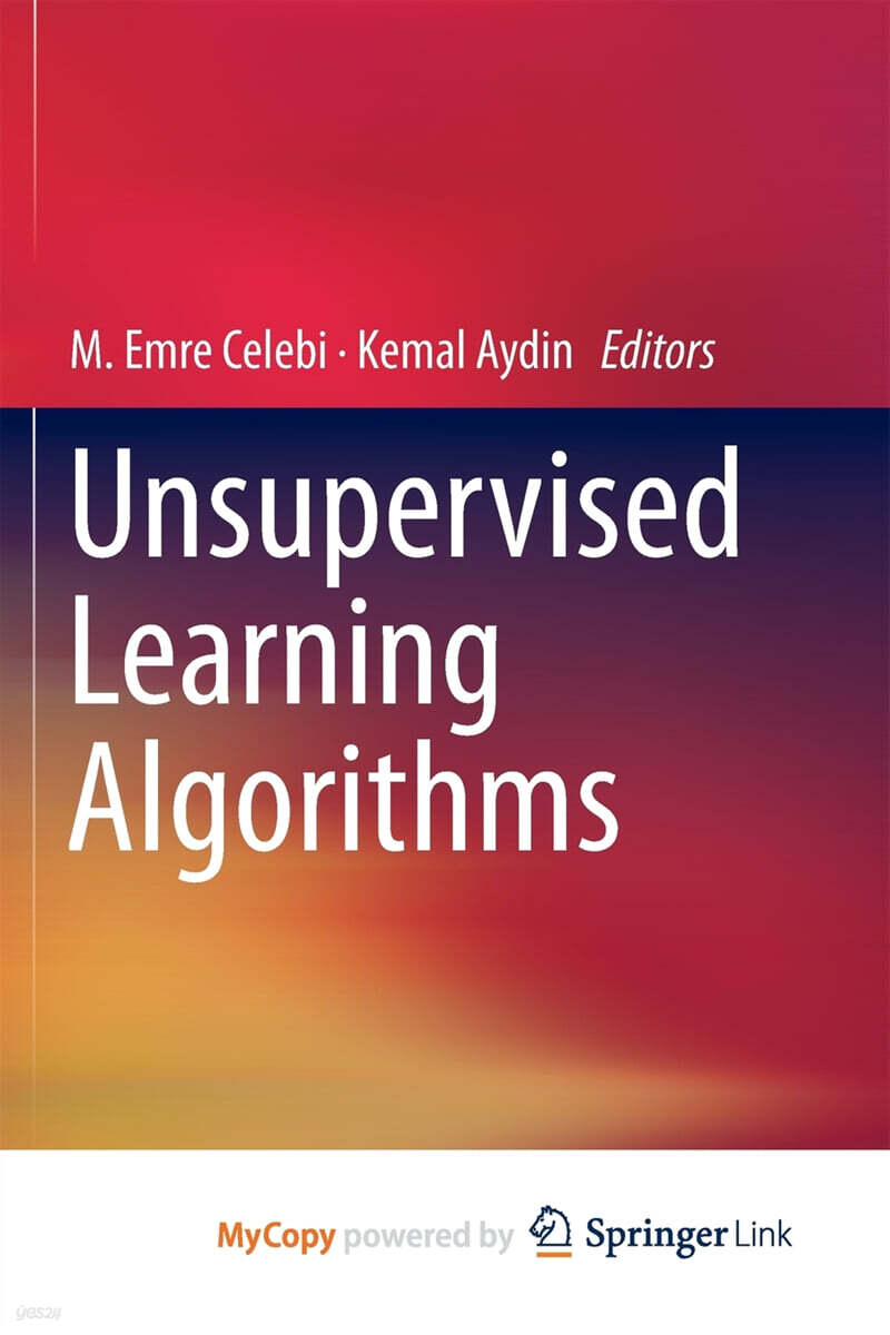 Unsupervised Learning Algorithms - 예스24