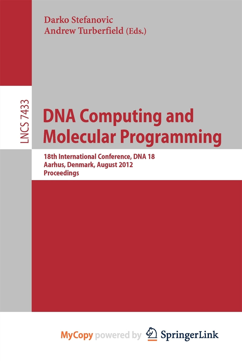 DNA Computing and Molecular Programming - 예스24