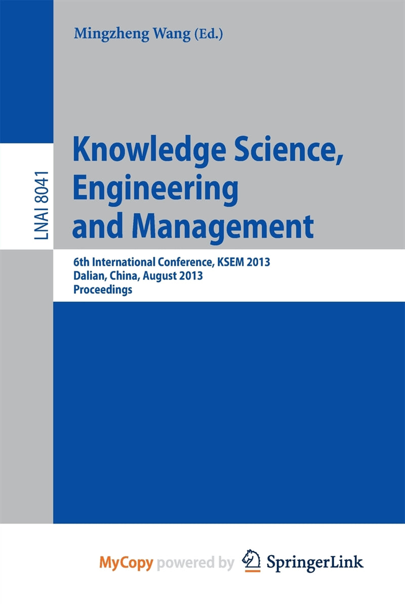 Knowledge Science, Engineering and Management - 예스24