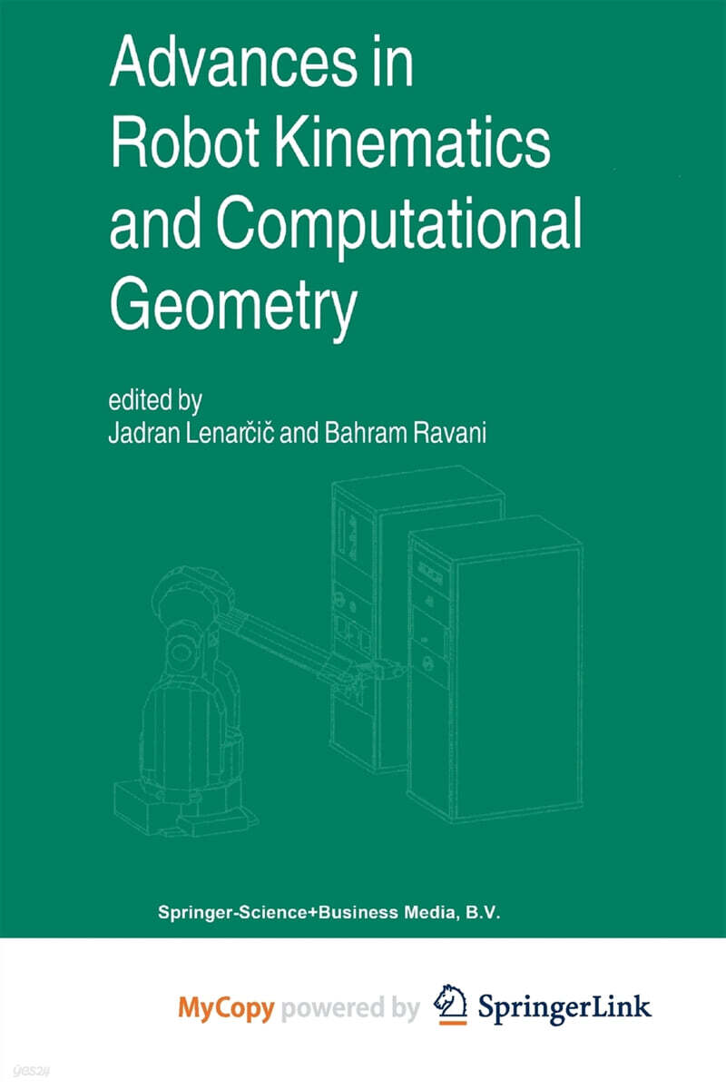 Advances in Robot Kinematics and Computational Geometry - 예스24