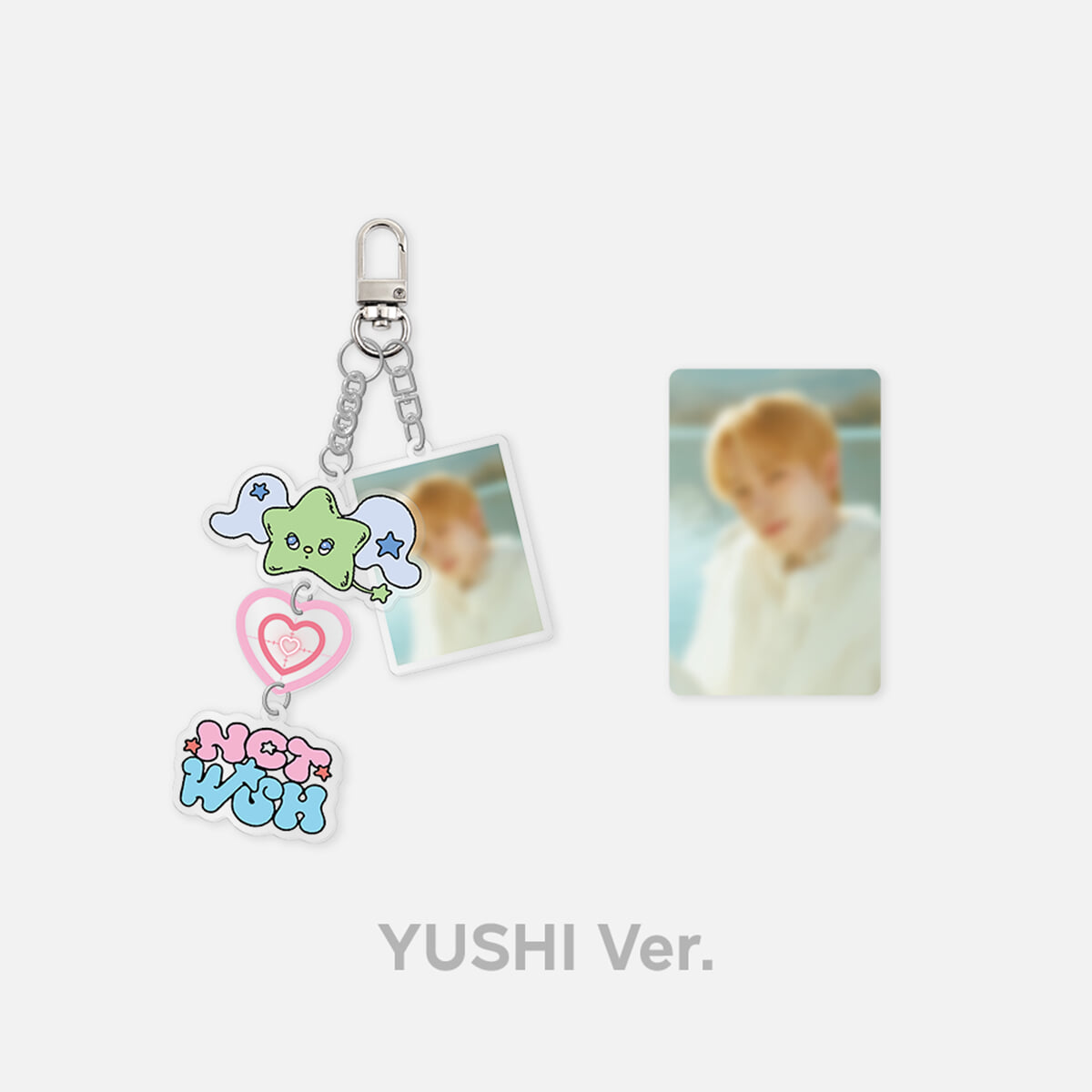 [NCT WISH - WISH] ACRYLIC PHOTO KEYRING [YUSHI ver.] - 예스24