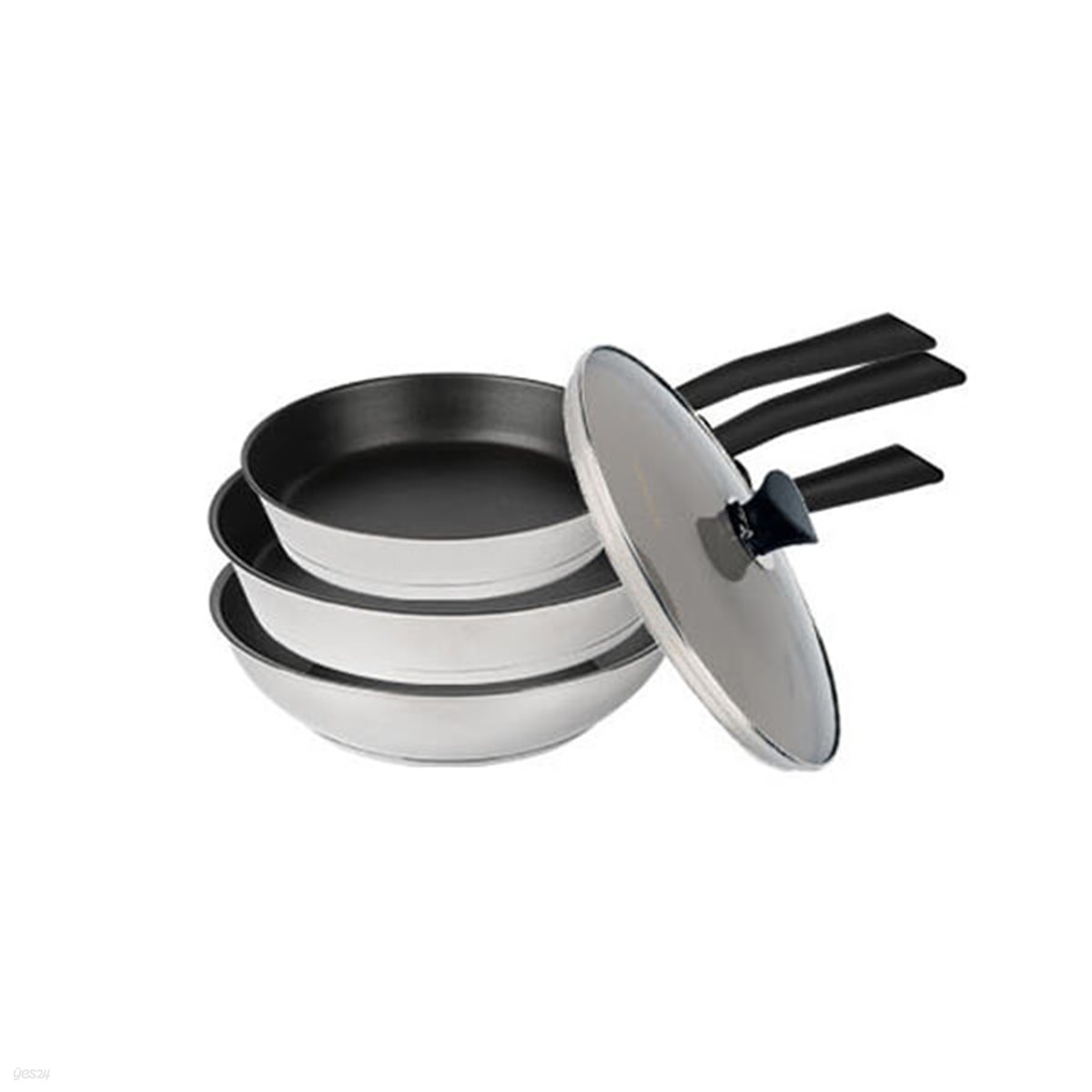 [알텐바흐] 큐라이네 디펜더스 후라이팬 웍팬 4종세트(Defenders_4set)IH인덕션/엑스칼리버 코팅/439스테인리스/통5중 - 예스24