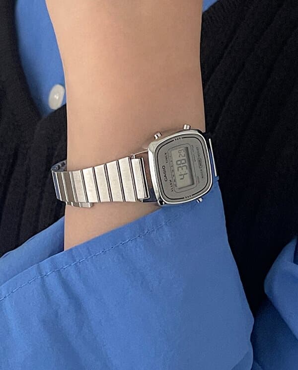 [CASIO] Steel metal watch - 예스24