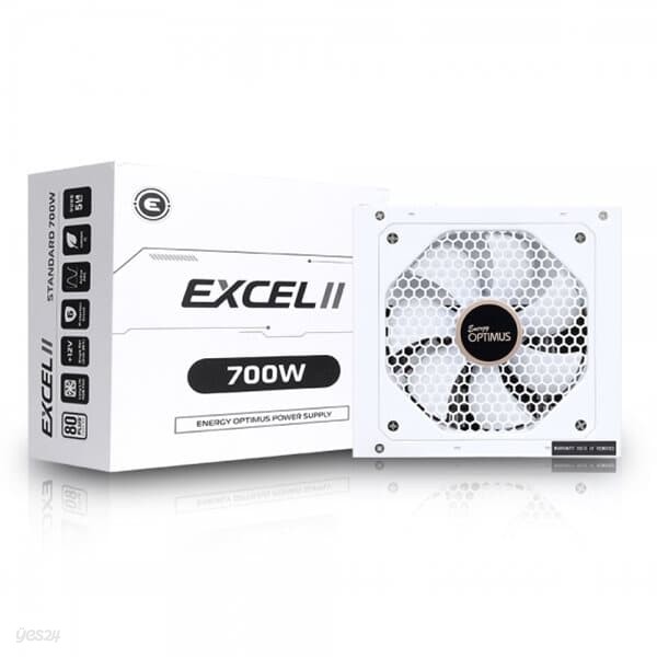 EXCEL II 700W 80PLUS스탠다드 230V EU 화이트 - 예스24