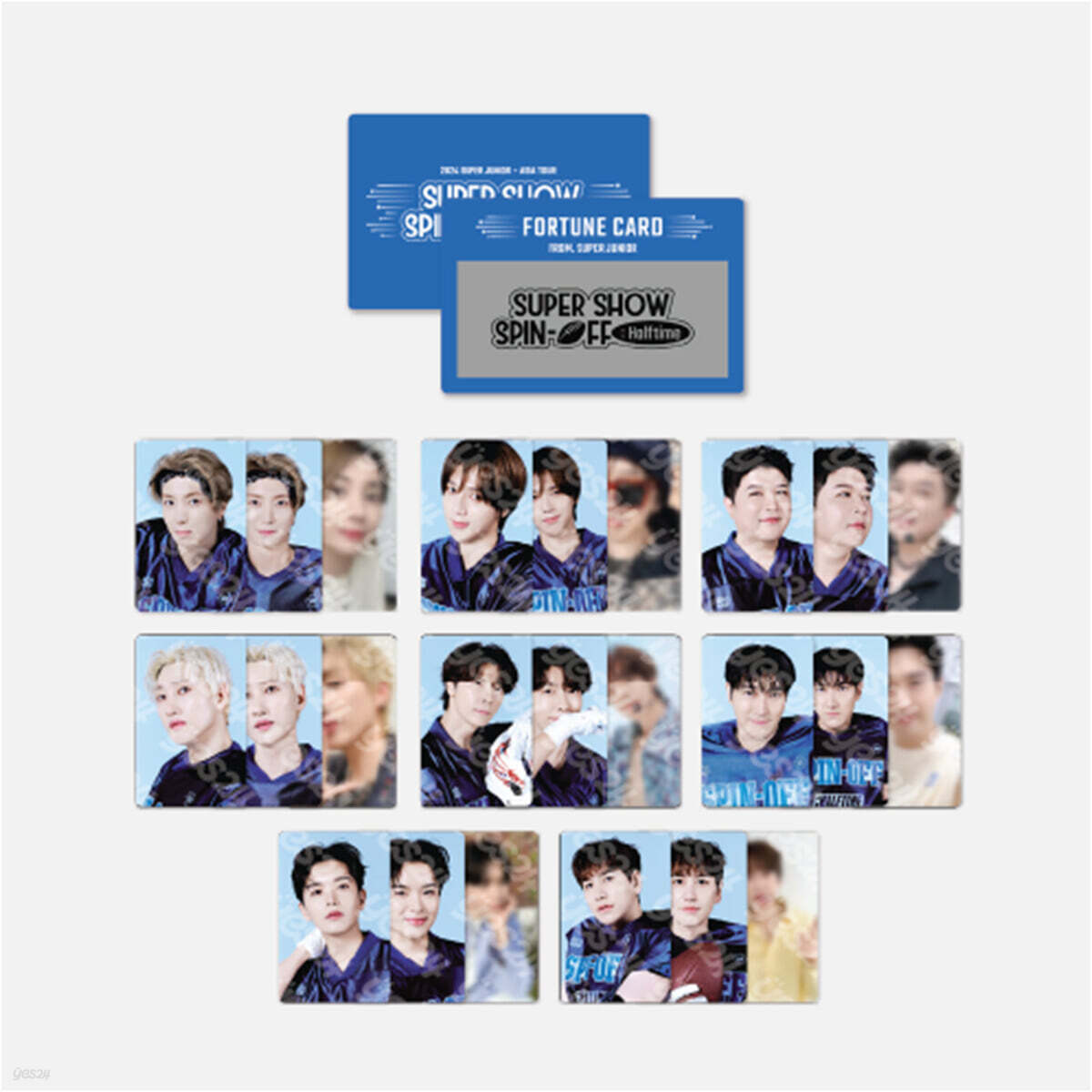 2024 SUPER JUNIOR [SUPER SHOW SPIN-OFF : Halftime] FORTUNE SCRATCH SET ...