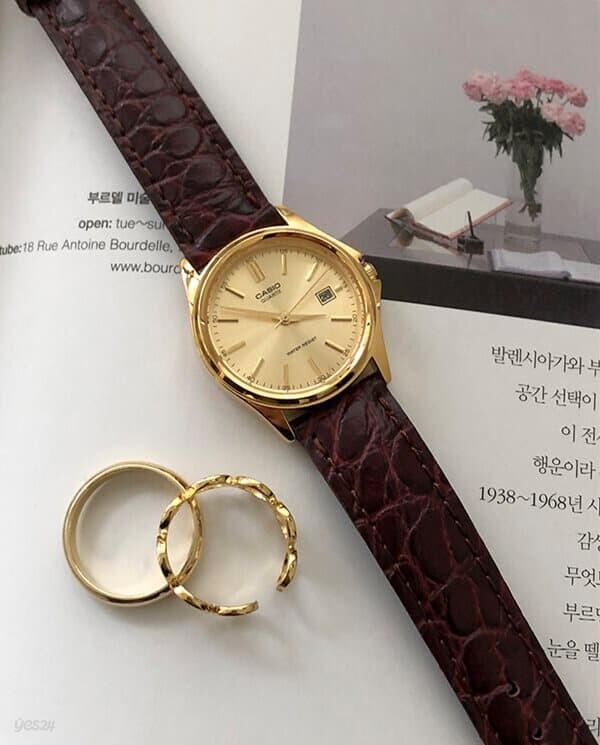 [CASIO] Wine casio watch - 예스24