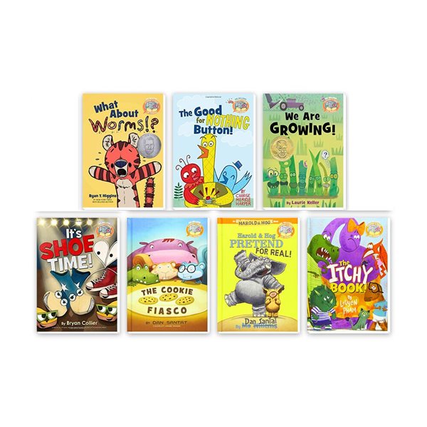 [중고샵] Elephant & Piggie Like Reading! [7권] (Hardcover) /It's Shoe Time ...