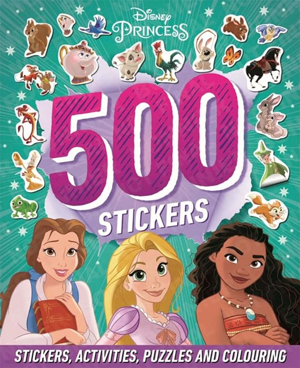 Disney Princess: 500 Stickers | Walt Disney | Autumn Publishing Group ...