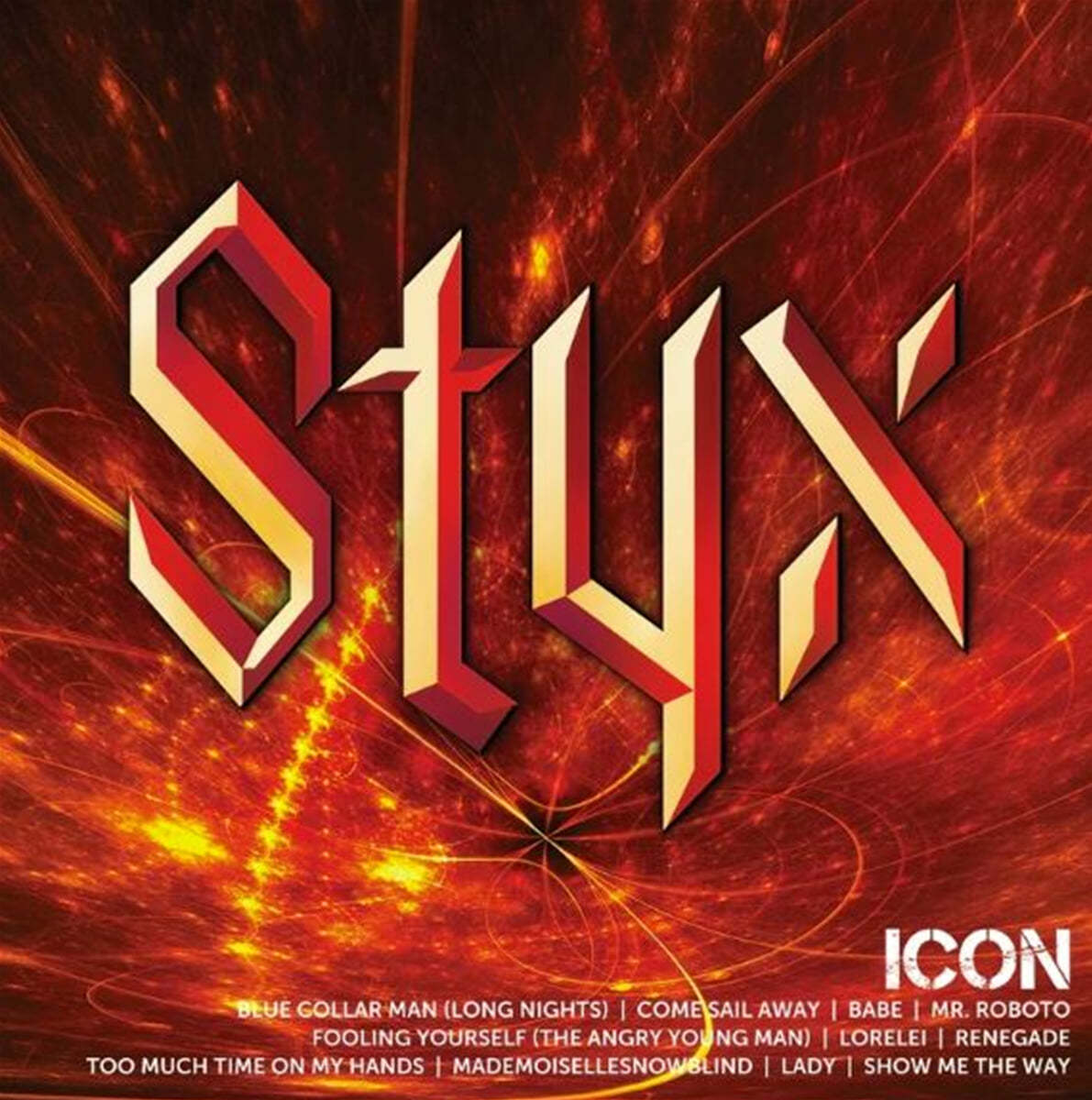 Styx (스틱스) - Icon [투명 오렌지 컬러 LP] | Styx | Universal - 예스24