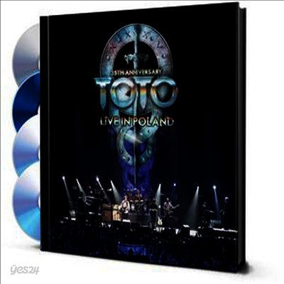 Toto - 35th Anniversary Tour Live from Poland (Ltd. Ed)(Deluxe Ed.)(Blu-ray+DVD+2CD) (2014) - 예스24