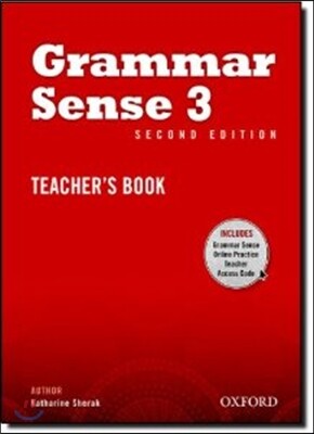 Grammar Sense 2/E 3 : Teacher Book with Online Practice - 예스24