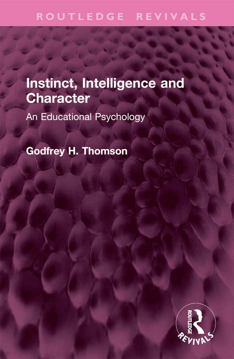 Instinct, Intelligence and Character - 예스24