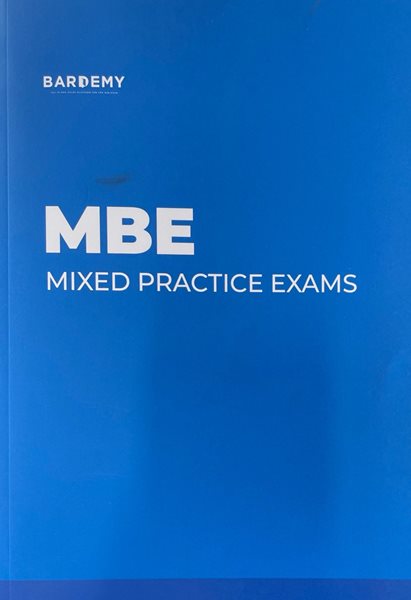 [중고샵] MBE MIXED PRACTICE EXAMS - 예스24