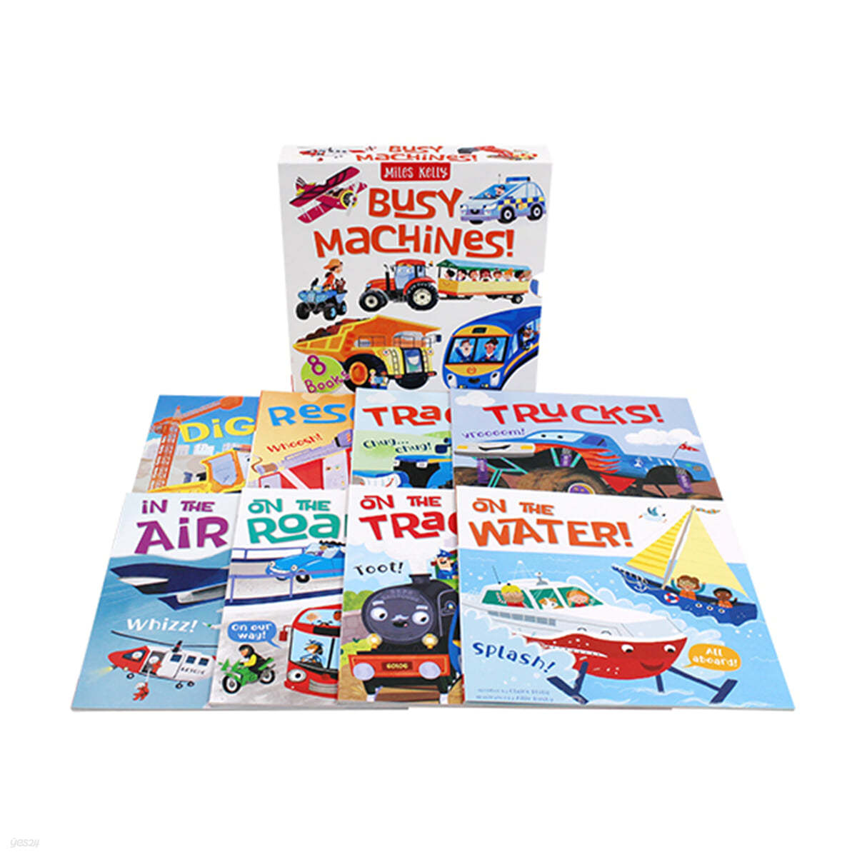 Busy Machines! 8 Books Set - 예스24