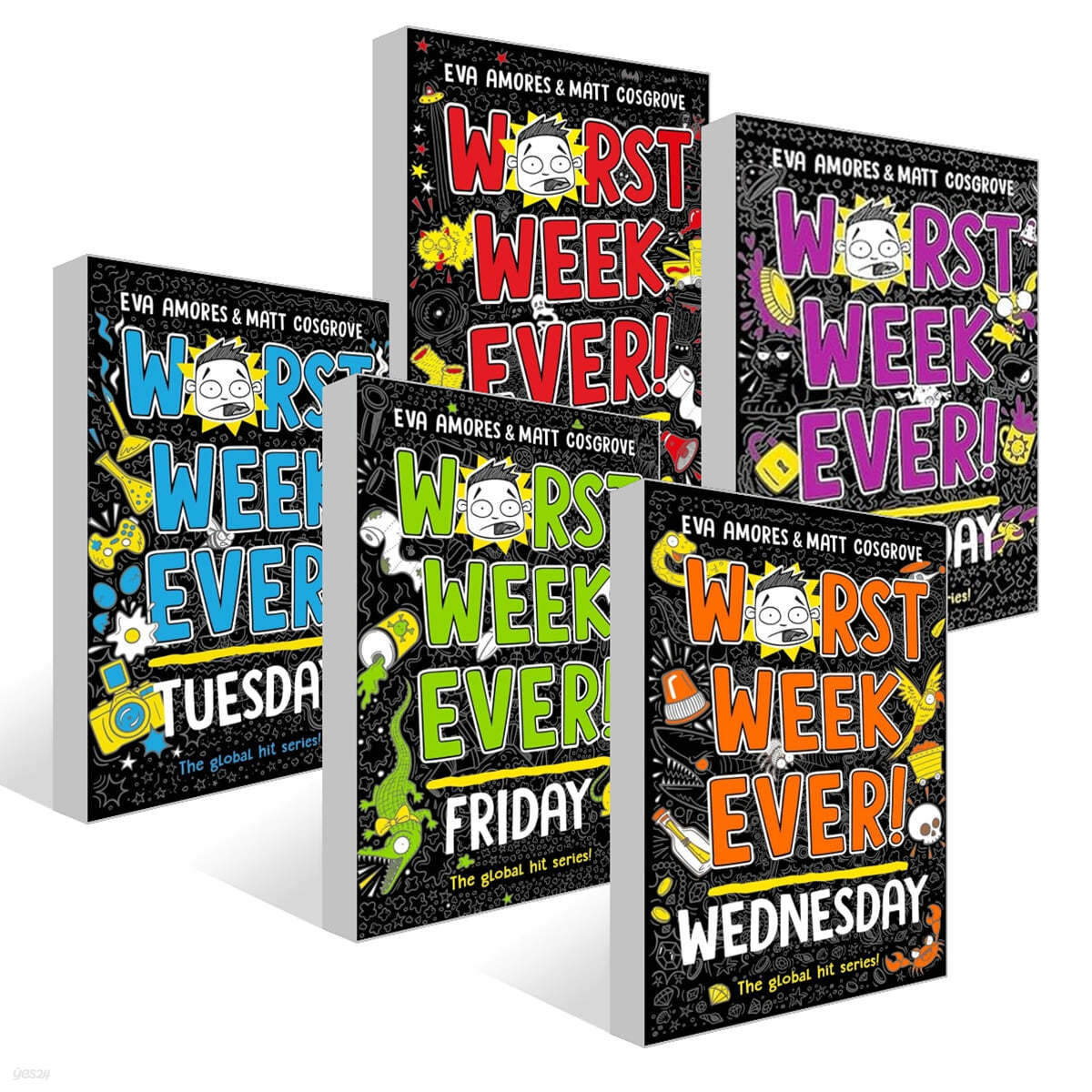 Worst Week Ever #1-5권 세트 - 예스24
