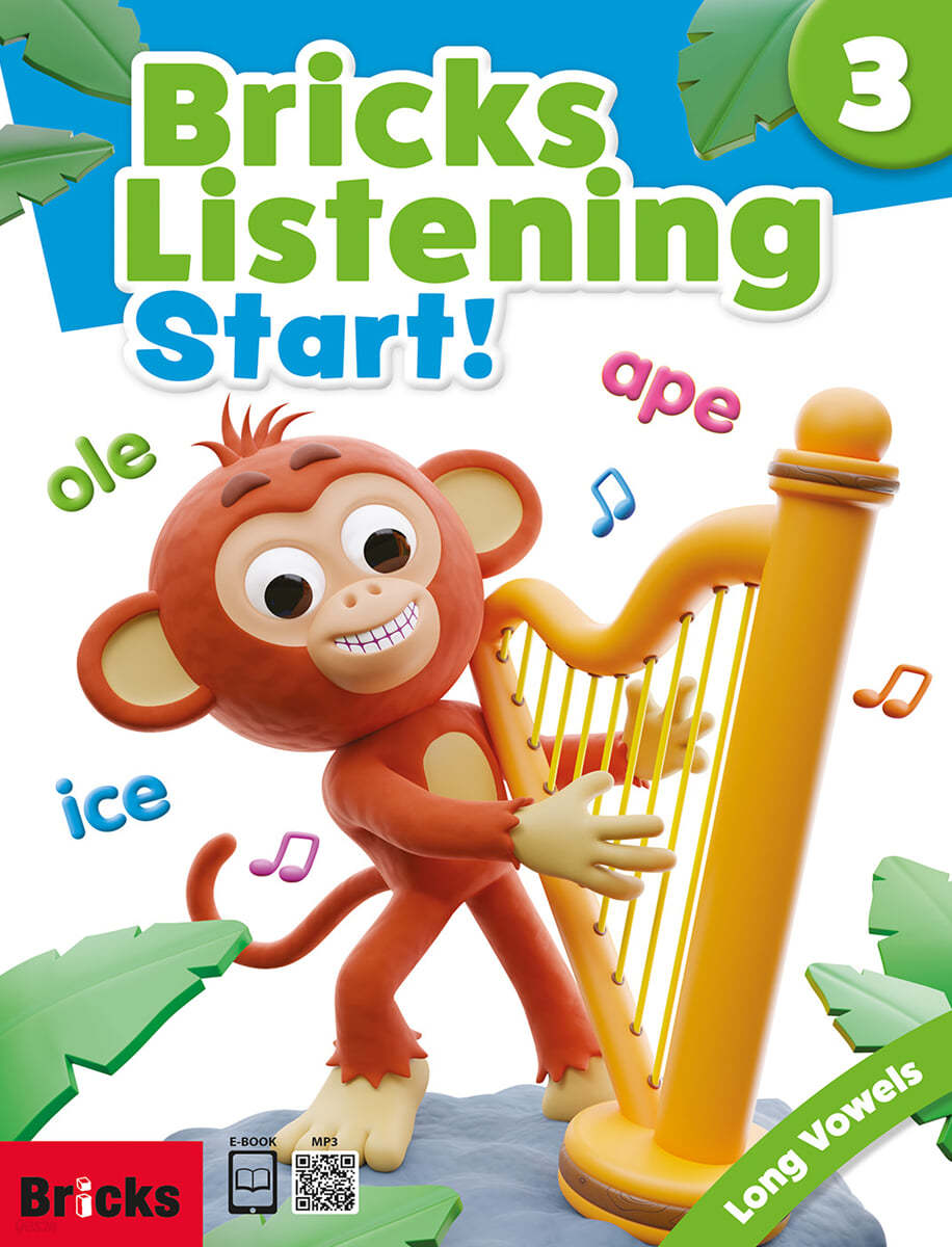 Bricks Listening Start! 3 (Student Book + Workbook + E.CODE) - 예스24