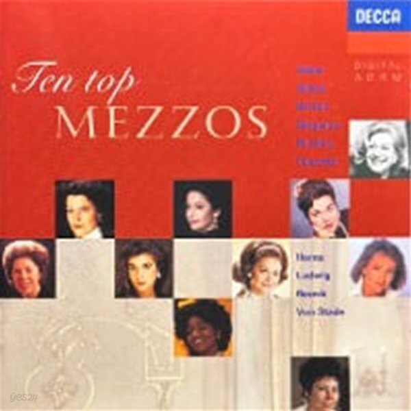[중고샵] V.A. / Top Ten Mezzos (DD1135) - 예스24