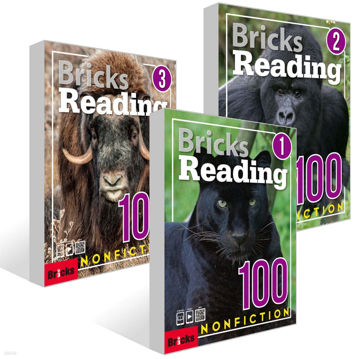 Bricks Reading 100 Nonfiction 1~3권 세트 | Macdonald Curtis Glenn | Bricks ...