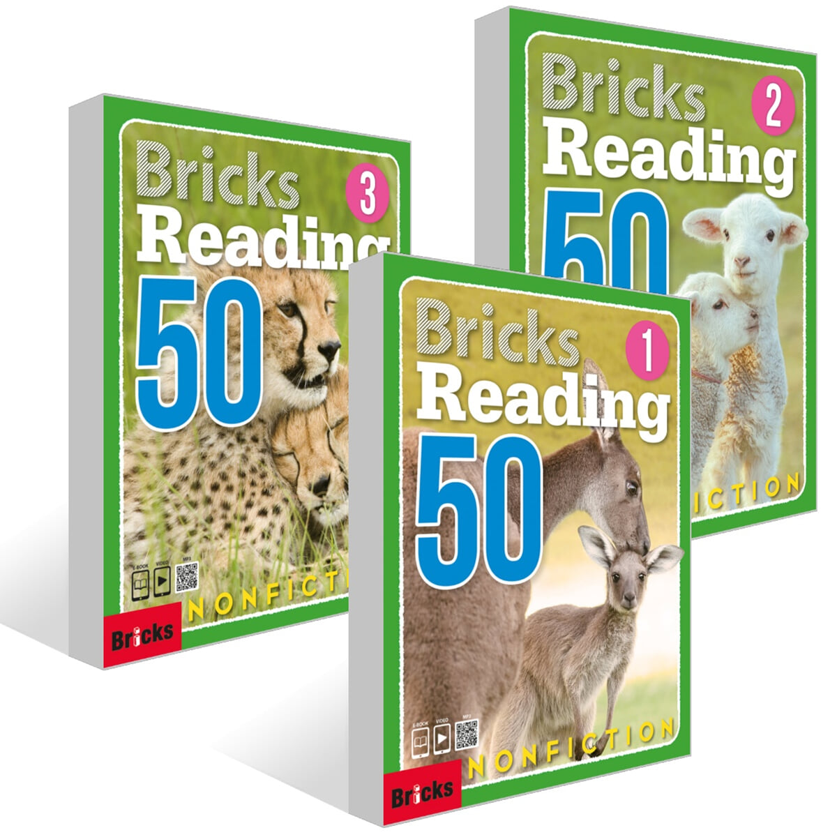 Bricks Reading 50 Nonfiction 1~3권 세트 - 예스24