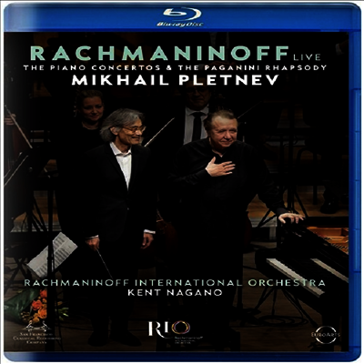 라흐마니노프: 피아노 협주곡 (Rachmaninoff: Piano Concertos Nos.1 - 4) (Blu-ray) (2024) - Mikhail Pletnev - 예스24