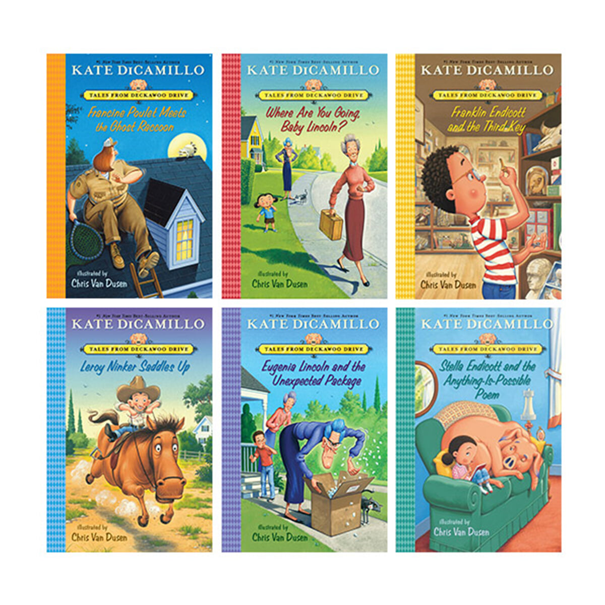 Tales from Deckawoo Drive 챕터북 6종 세트 - 예스24