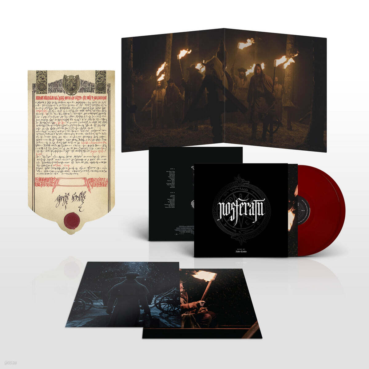 노스페라투 영화음악 (Nosferatu OST by Robin Carolan) [옥스 블러드 컬러 2LP] - 예스24