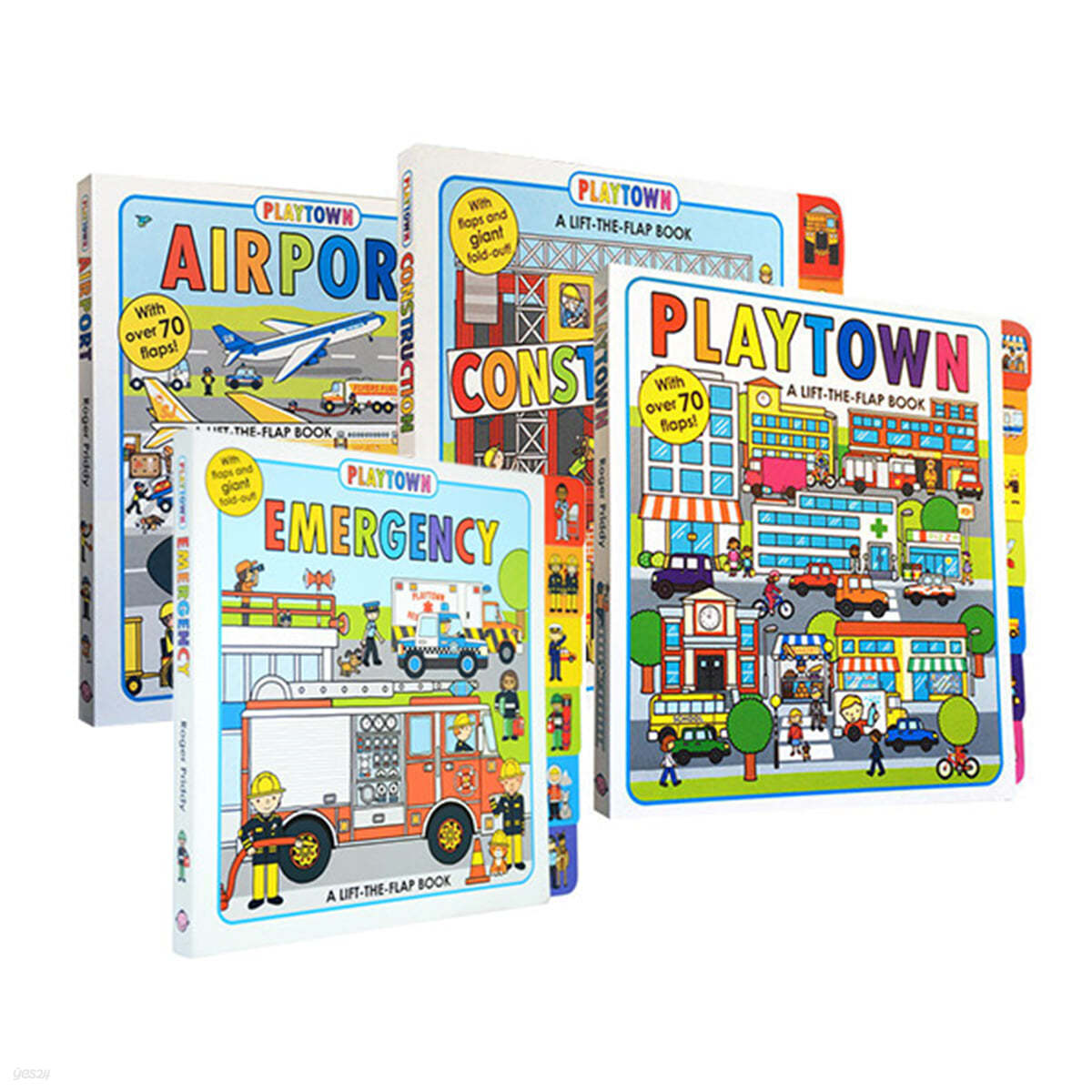 플레이타운 Playtown 보드북 4종 세트 - 예스24