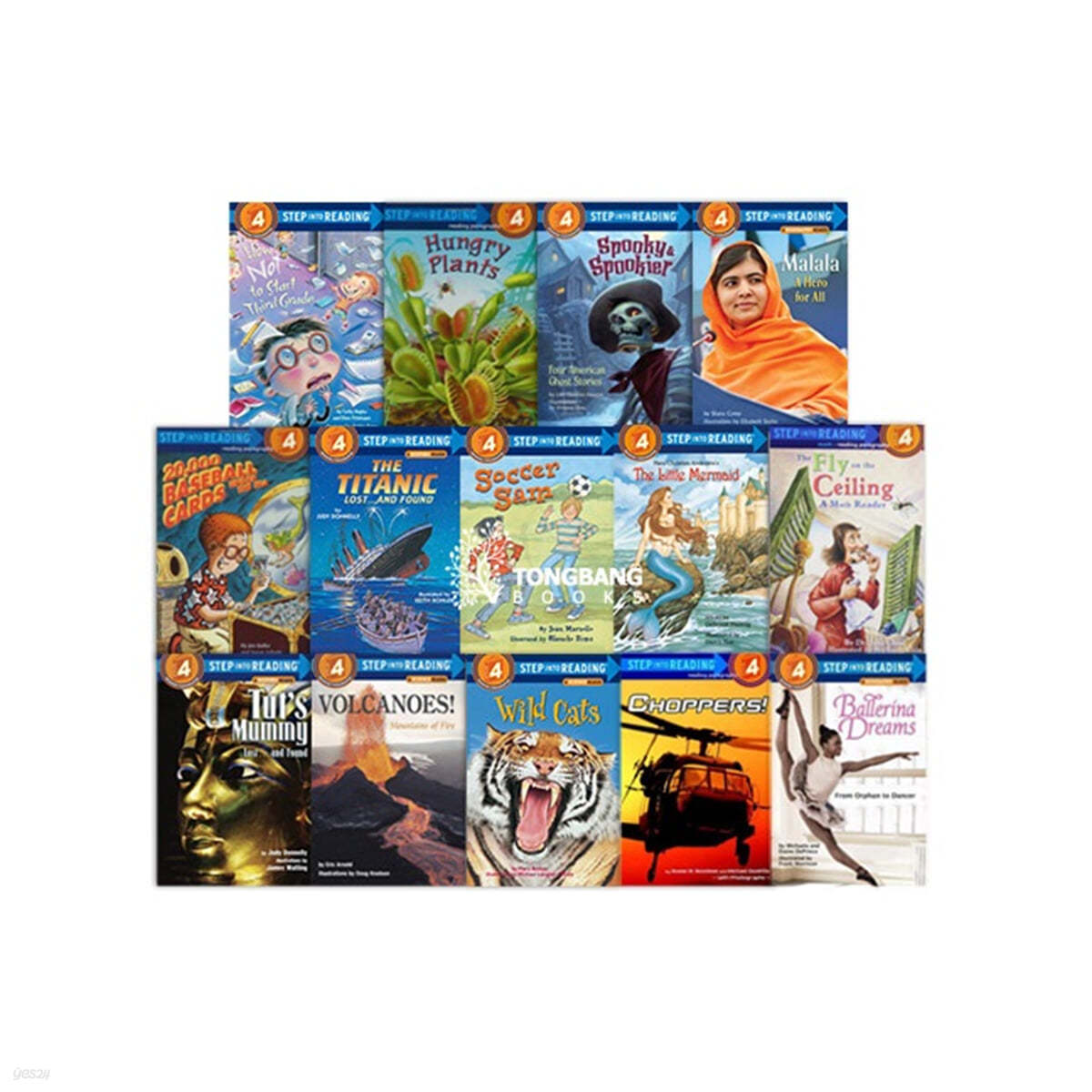 Step into Reading Step 4 리더스북 14종 세트 - 예스24