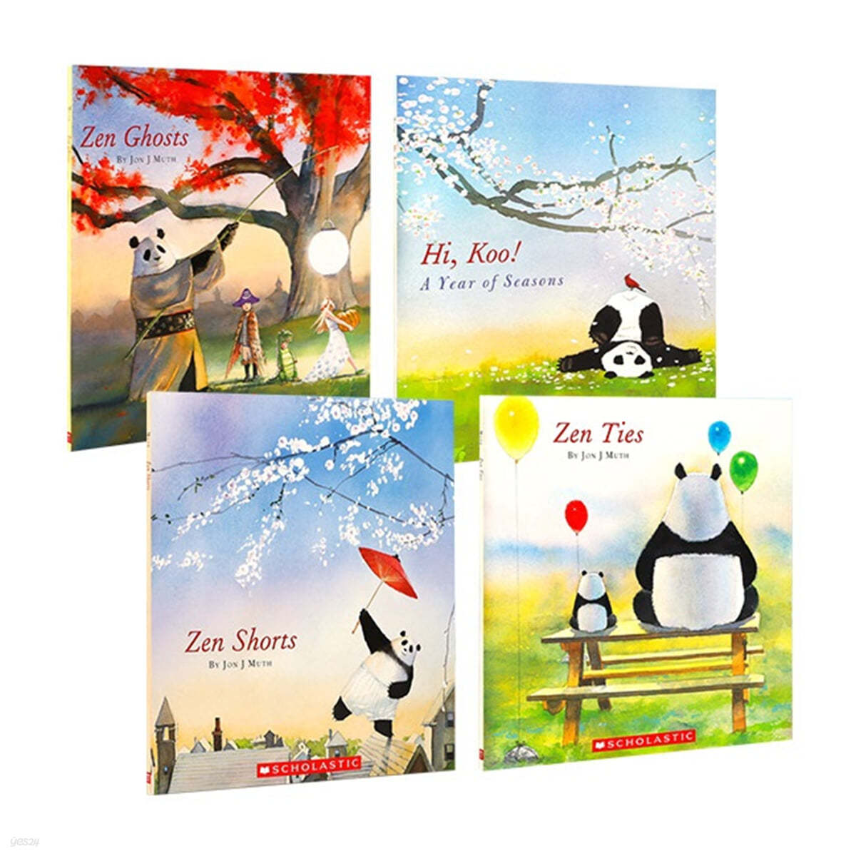 Jon J. Muth 작가 Zen 시리즈 픽처북 4종세트 - 예스24