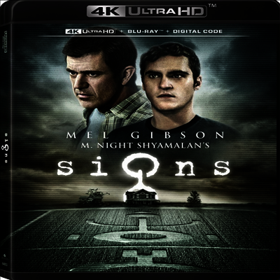 Signs (싸인) (2002)(한글무자막)(4K Ultra HD + Blu-ray) - 예스24