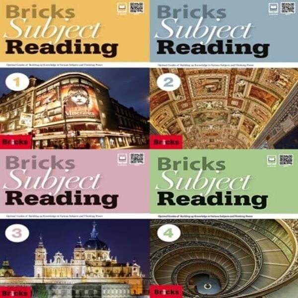 [중고샵] 브릭스 서브젝트 리딩 Bricks Subject Reading (전4권) - 예스24