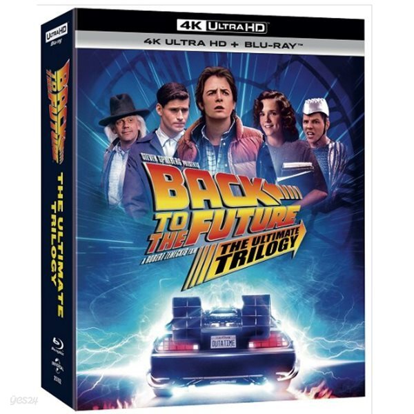 [중고샵] 백투더퓨쳐 35주년 기념 트릴로지(리마스터) (7Disc 4K UHD + BD) : 블루레이 - 예스24