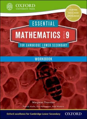 Essential Mathematics for Cambridge Secondary 1 Stage 9 Work Book - 예스24