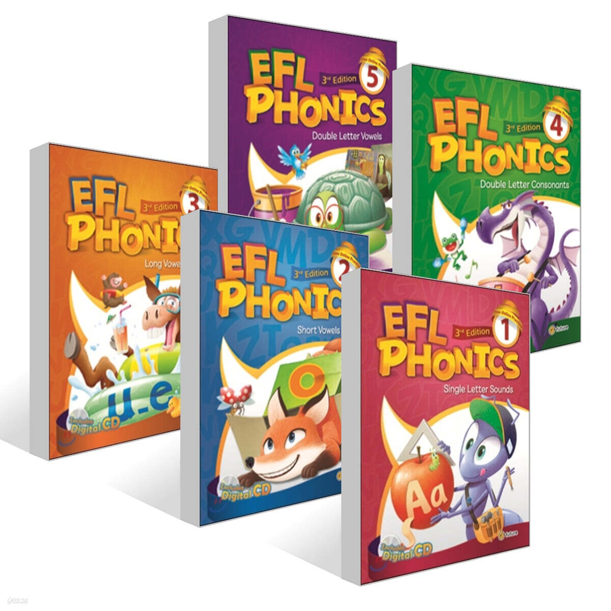 EFL Phonics 1~5권 세트 - 예스24