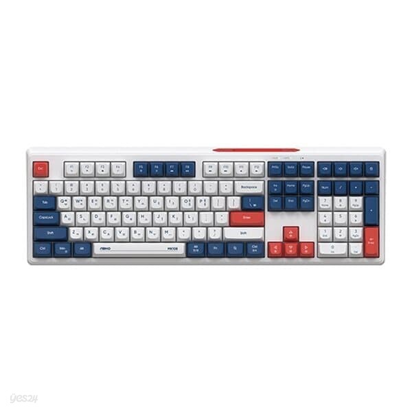 앱코 MK108W 무선 (블루) 무선 저소음 멤브레인 키보드 - 예스24