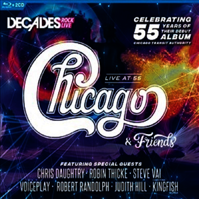 Chicago - Live At 55 (2CD+Blu-ray)(Blu-ray)(2024)(Digipack) - 예스24