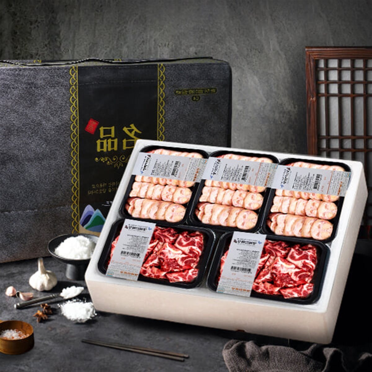 [안심한우] 무항생제 보신세트 4호/우족1kgx3팩,잡뼈1kgx2팩 - 예스24