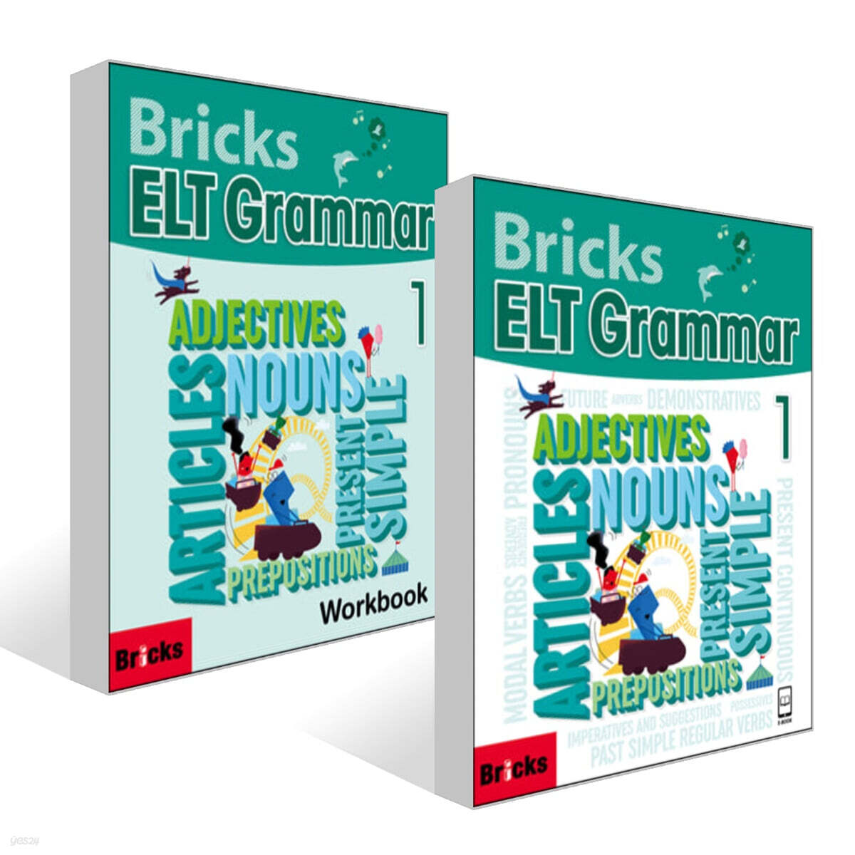 Bricks ELT Grammar Student Book 1 : Student Book+ Work Book 세트 - 예스24